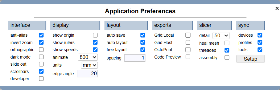 Interface | grid.space docs